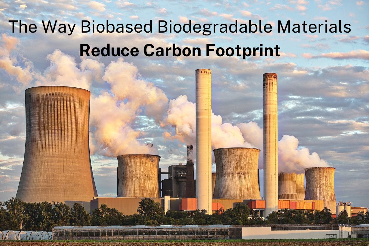 The Way Biobased Biodegradable Materials Reduce Carbon Footprint