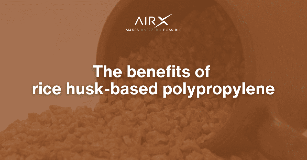Discover the benefits of rice husk-based polypropylene